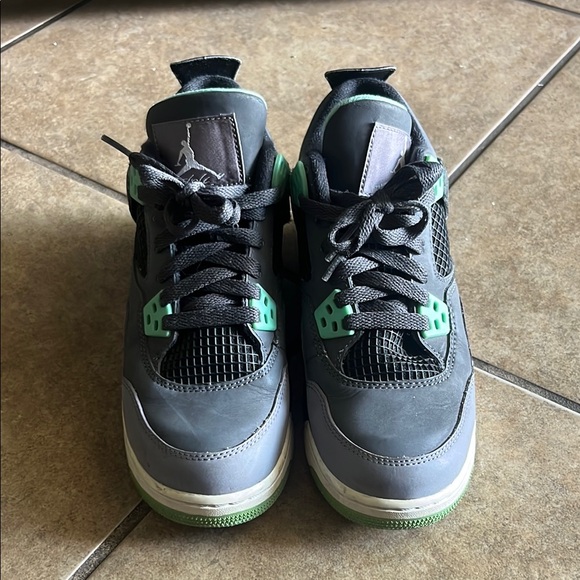 Jordan | Shoes | Jordan Kids Sneakers Gray And Green | Poshmark